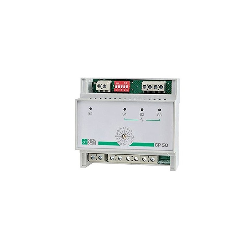 Racionalizador cascadocíclico sobre 3 salidas Delta Dore. GP 50