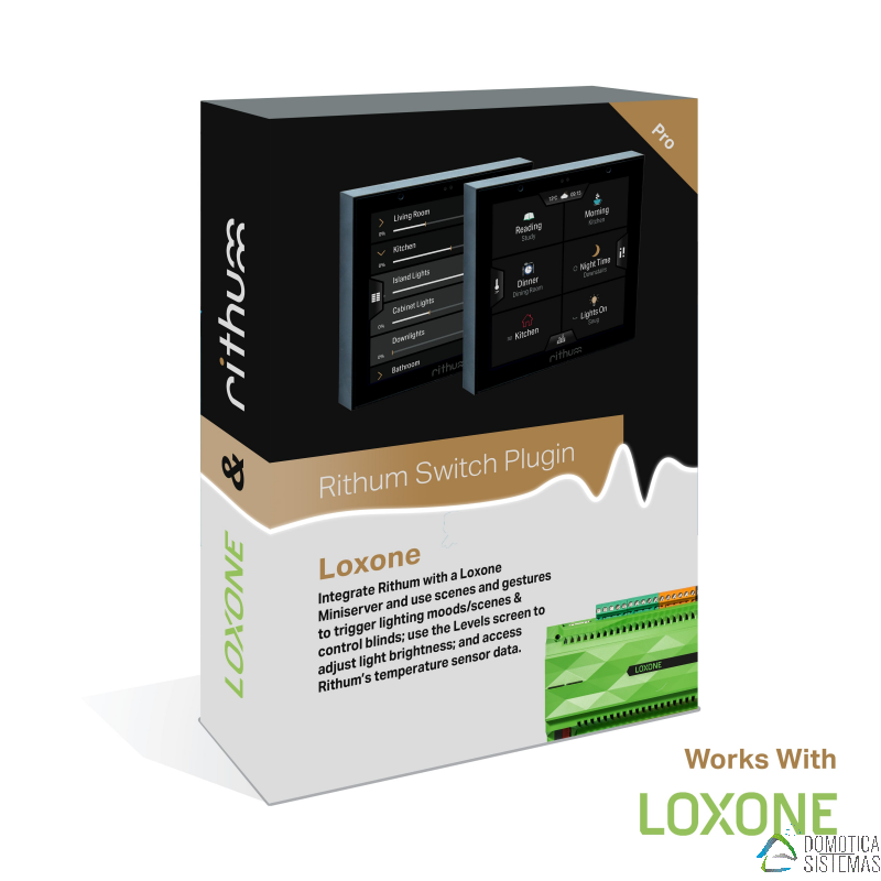 Integra Rithum Switch con Loxone fácilmente usando este plugin